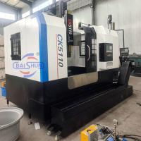 China Cnc Single Column Vertical Lathe Directly Supply Cast Iron Metal Cutting Machine for sale