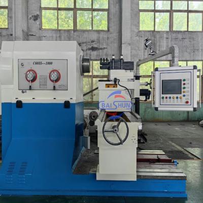 China Metal Disc Turning Facing Lathe Machine Tool Flange Engine Lathe for sale