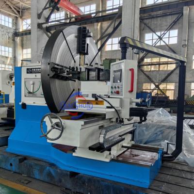 China Large Diameter Flange Disc Surface Turning Big Head Lathe Machine 1000mm-3000mm for sale