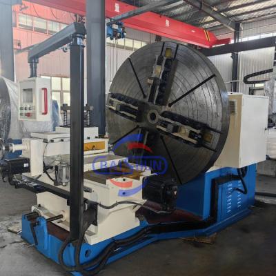 China Large Horizontal Floor Type Flange Lathe C6010 1000mm Turning Diameter 11kW for sale