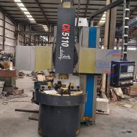 China Vertical Turret Lathe 1600mm Turning Diameter Manual VTL Machine for Flange and Bearing Machining for sale