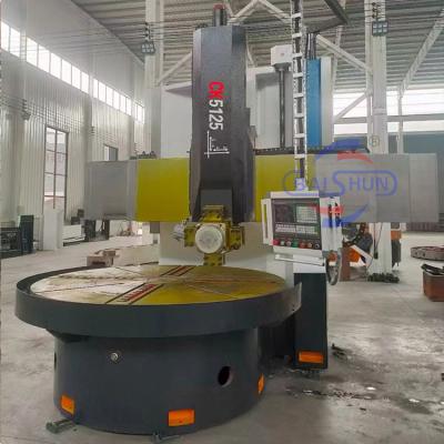 China Industrial CNC Vertical Lathe Machine 2500mm Heavy Duty High Precision Turning 30kW for sale