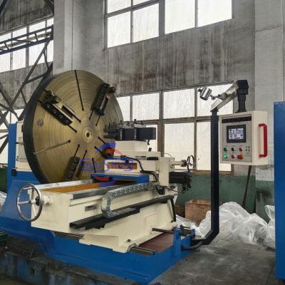 China Large Floor Type Flange Face Lathe C6010-C6030 Max Turning 1000-3000mm for Heavy Duty Machining for sale