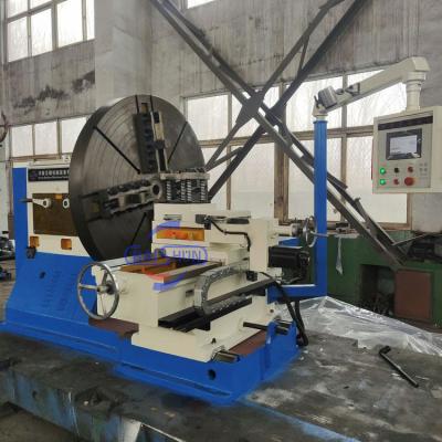 China High Stability Flange End Turning Big Face Lathe 3500mm Swing Diameter Heavy Duty for sale