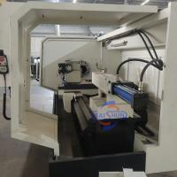 China Fanuc CNC Pipe Threading Lathe QK1325 with 800mm Swing and 255mm Spindle Bore for 70-250mm Pipe Threading for sale