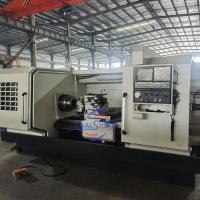 China QK1325 CNC Pipe Threading Lathe 800mm Swing 255mm Bore 11kW Motor for sale