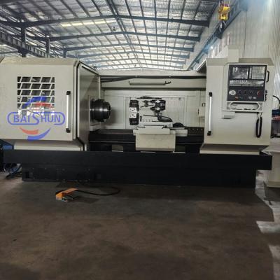 China QK1325 CNC Pipe Thread Lathe Machine 800mm Swing 250mm Threading Range 11kW Motor for sale