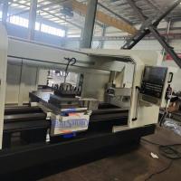 China QK1325 CNC Pipe Threading Lathe with 255mm Spindle Bore and 800mm Swing for 70-250mm Pipe Range for sale