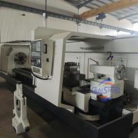 China QK1325X1500 CNC Pipe Threading Lathe 800mm Swing 1500mm Workpiece 255mm Spindle Bore for sale