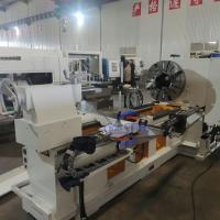 China QK1325X1500 Big Hole Pipe Threading Lathe with 800mm Swing and 255mm Spindle Bore for Petroleum Industry for sale