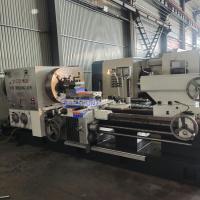 China QK1332 CNC Pipe Threading Lathe Machine 320mm Max Threading 15kW Spindle Motor for sale