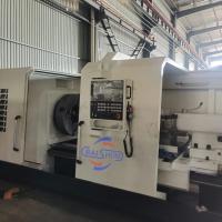China CNC Pipe Threading Lathe Machine QK1332 800mm Swing 320mm Threading for sale