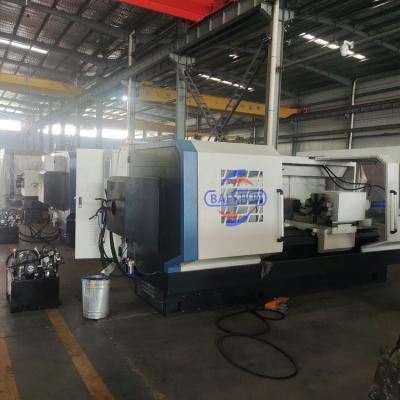 China QK1332 CNC Pipe Threading Lathe 800mm Swing 320mm Threading for sale