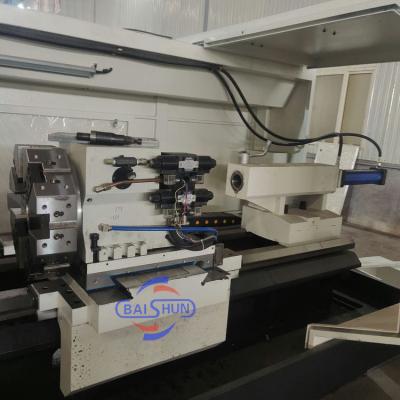 China QK1332 CNC Pipe Threading Lathe 800mm Swing 320mm Threading for sale