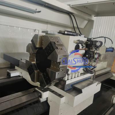 China QK1332 Pipe Threading Lathe with 325mm Spindle Bore for sale