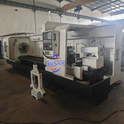China CNC Oil Country Lathe 540mm Spindle Bore Large Pipe Threading Lathe Machine for sale