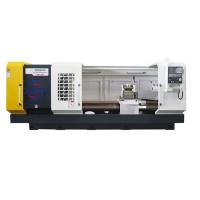 China CNC Oil Pipe Threading Lathe Machine Big Bore 255mm Spindle 1500mm Length for sale