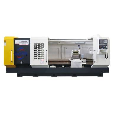 China CNC Oil Pipe Threading Lathe Machine Big Bore 255mm Spindle 1500mm Length for sale