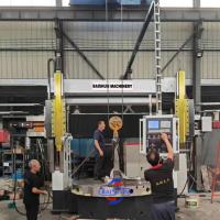 China Double Column Vertical Lathe CNC Machine CK5225 CK5231 CK5240 2500mm 4000mm Turning Diameter for sale