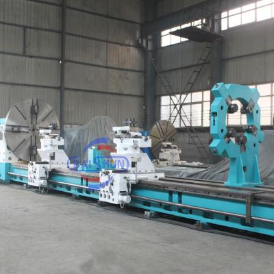 China C61250 32T Horizontal Lathe Machine 2500mm Swing Heavy Duty Metal Turning for sale