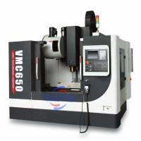 China 3 Axis VMC Machining Center 800x500x600mm Travel BT40 Spindle CNC Vertical Mill for sale