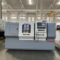 China CNC Metal Turning Lathe 500mm Swing 7.5kW 2-Axis Flat Bed Horizontal Lathe for sale