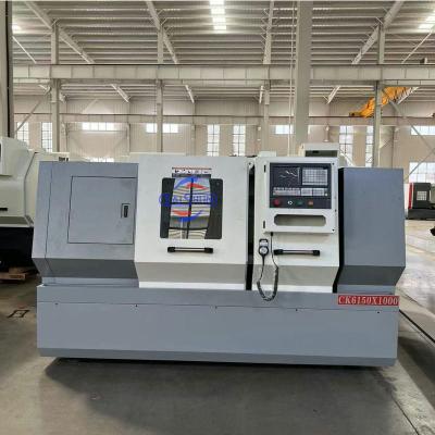 China CNC Metal Turning Lathe 500mm Swing 7.5kW 2-Axis Flat Bed Horizontal Lathe for sale
