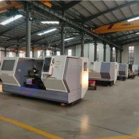 China CNC Flat Bed Lathe 500mm Swing 1500 RPM 7.5kW Horizontal Turning Machine for sale