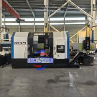 China CK5117A CNC Vertical Lathe Machine 1700mm Turning Diameter 1200mm Height 5 Tons Capacity for sale