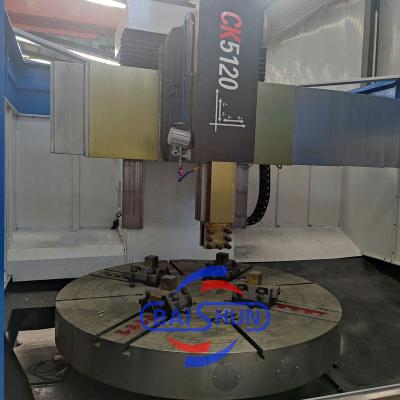 China Heavy Duty CK5116A Vertical CNC Lathe 1600mm Turning Diameter 1200mm Height 2 Axis for sale