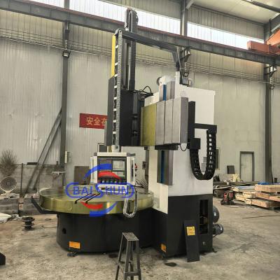 China CNC Single Column Vertical Lathe CK5125 2250mm Table Diameter 1600mm Turning Height for sale