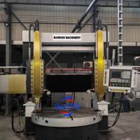 China Double Column CNC Vertical Lathe Machine 2500mm Turning Diameter ±0.003mm Accuracy for sale
