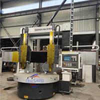 China Heavy Duty Double Column CNC Vertical Lathe Machine Max Turning Diameter 2500mm Precision Machining for sale