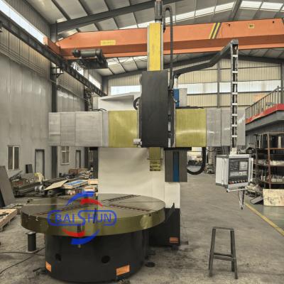 China CNC Vertical Turret Lathe Machine Max Turning Diameter 2500mm Worktable 2250mm for sale