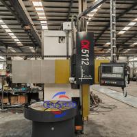 China CNC Vertical Turning Lathe CK5112 Max Turning Diameter 1200mm Workpiece Height 1000mm for sale