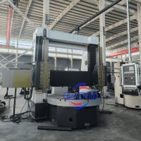 China Double Column CNC Vertical Lathe 4000mm Max Turning Diameter Heavy Duty VTL Machine for sale