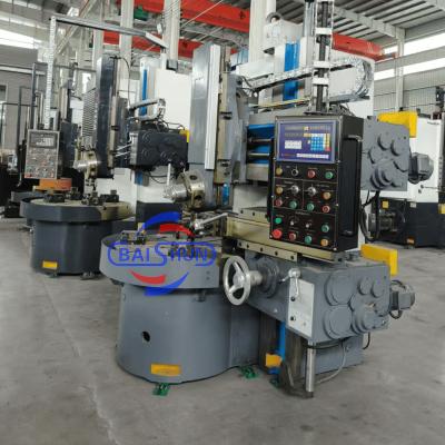 China Single Turret Vertical Lathe 1600mm Turning Diameter Manual Vertical Turning Lathe Machine for sale