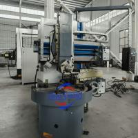 China Manual Vertical Lathe Machine 1600mm Max Turning Diameter Heavy Duty Metal Turning VTL for sale