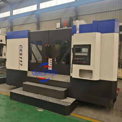 China Single Turret Guard Type Automatic CNC Vertical Turning Lathe Machine with 1700mm Max. Turning Diameter for sale