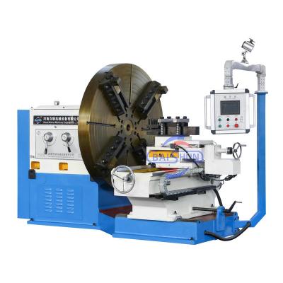 China Heavy Duty Flange Facing Lathe Machine C6010 1000mm Max Turning Diameter for Metal Fabrication for sale