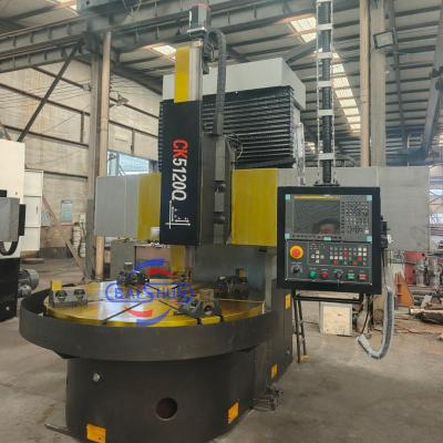 China CNC Vertical Lathe with 2000mm Swing Diameter, Single Spindle, and ±0.005mm Positioning Accuracy for sale