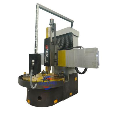 China Precision Vertical Type CNC Turning Lathe With 5t Capacity And 15kw Motor for sale