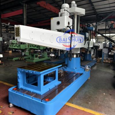 China Z3080 Hydraulic Radial Drilling Machine 80mm Drilling Capacity 450mm Spindle Travel 360 Rotation for sale
