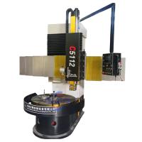 China 2 Axis Vertical Metal Turning Lathe Manual Lathe C5112 1200mm Max Turning Dia for Heavy Duty Machining for sale