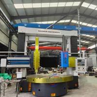 China CNC Double Column Vertical Lathe CK5240 Heavy Duty Metalworking Lathe 4000mm Turning Diameter 75kW for sale