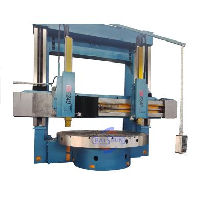 China CNC Double Column Vertical Lathe CK5240 Heavy Duty Metalworking Lathe 4000mm Turning Diameter 75kW for sale