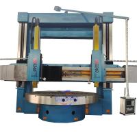 China 2 Axis Machining Tool  Metal CNC Double Column Vertical Lathe Large Diameter for sale
