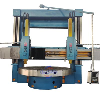 China 2 Axis Machining Tool  Metal CNC Double Column Vertical Lathe Large Diameter for sale