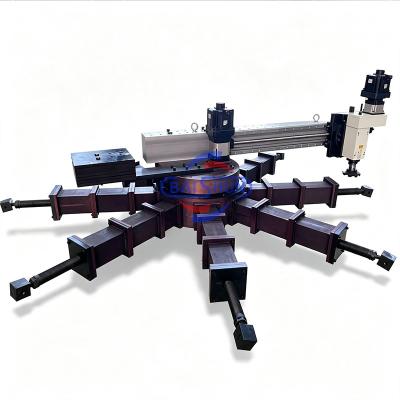China Modular On-Site Flange Lathe Quick Setup ID/OD Clamping Portable Machine for sale