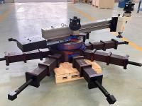 China Modular On-Site Flange Lathe Quick Setup ID/OD Clamping Portable Machine for sale
